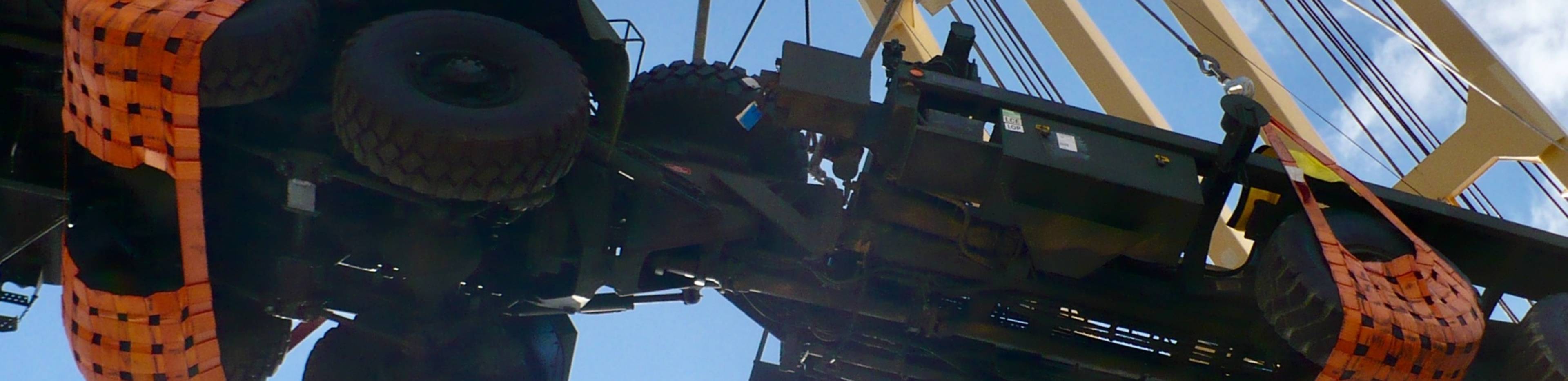 WHEEL NET in web slings • VEHICLE HOISTING NET – Allweb